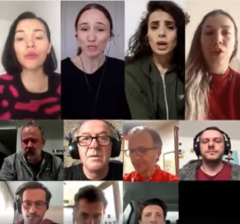 "Perendeshë e bukurisë": këndojnë aktorët: Luan Jaha, Ilire Vinca ...