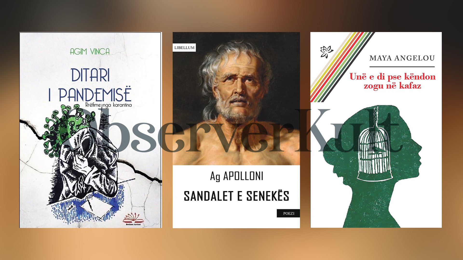 Libra të rinj nga Vinca, Apolloni, Angelou (Video) - ObserverKult