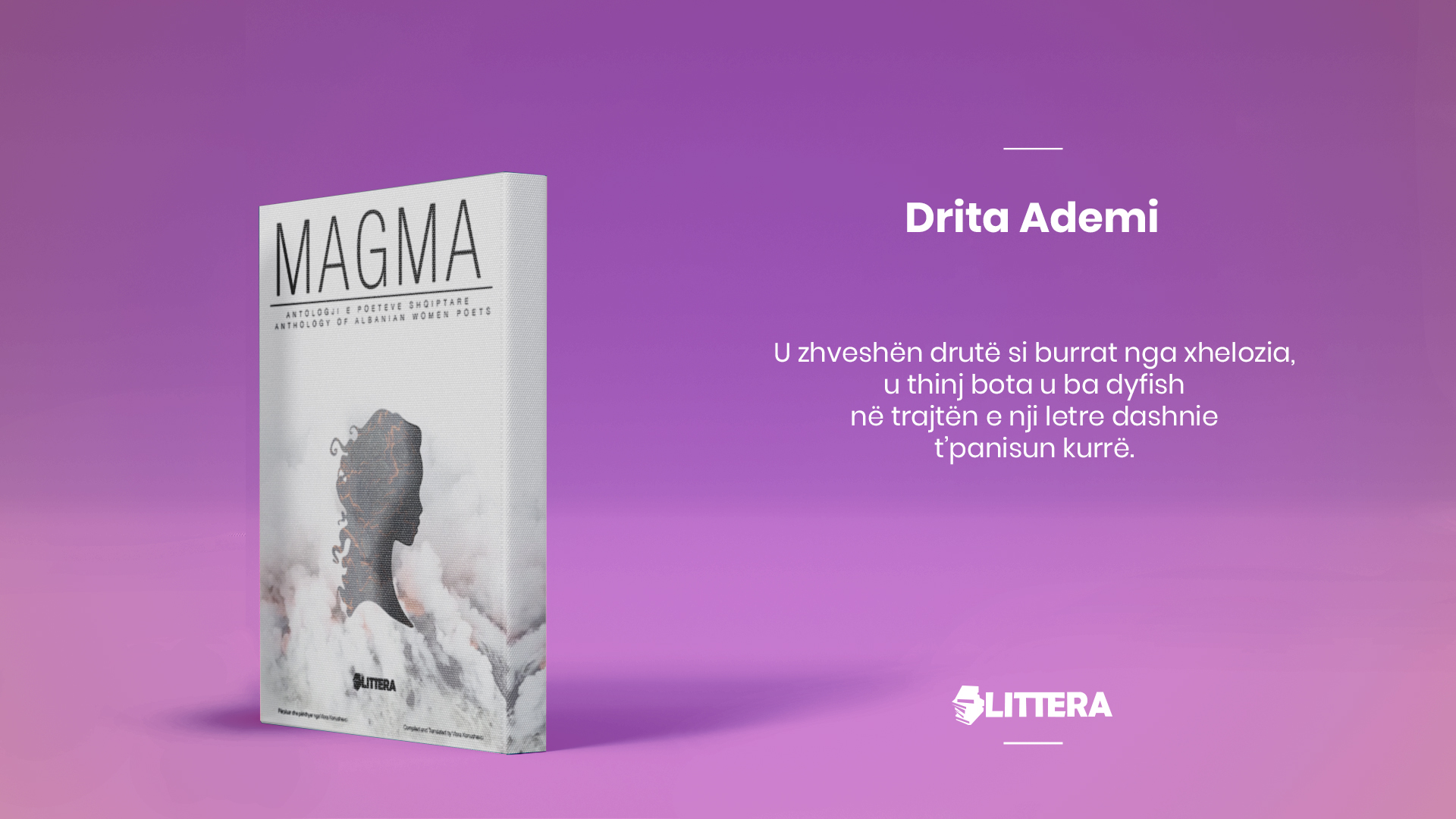 Drita Ademi- Beqiri, pjesë e Antologjisë së poeteve shqiptare “Magma ...
