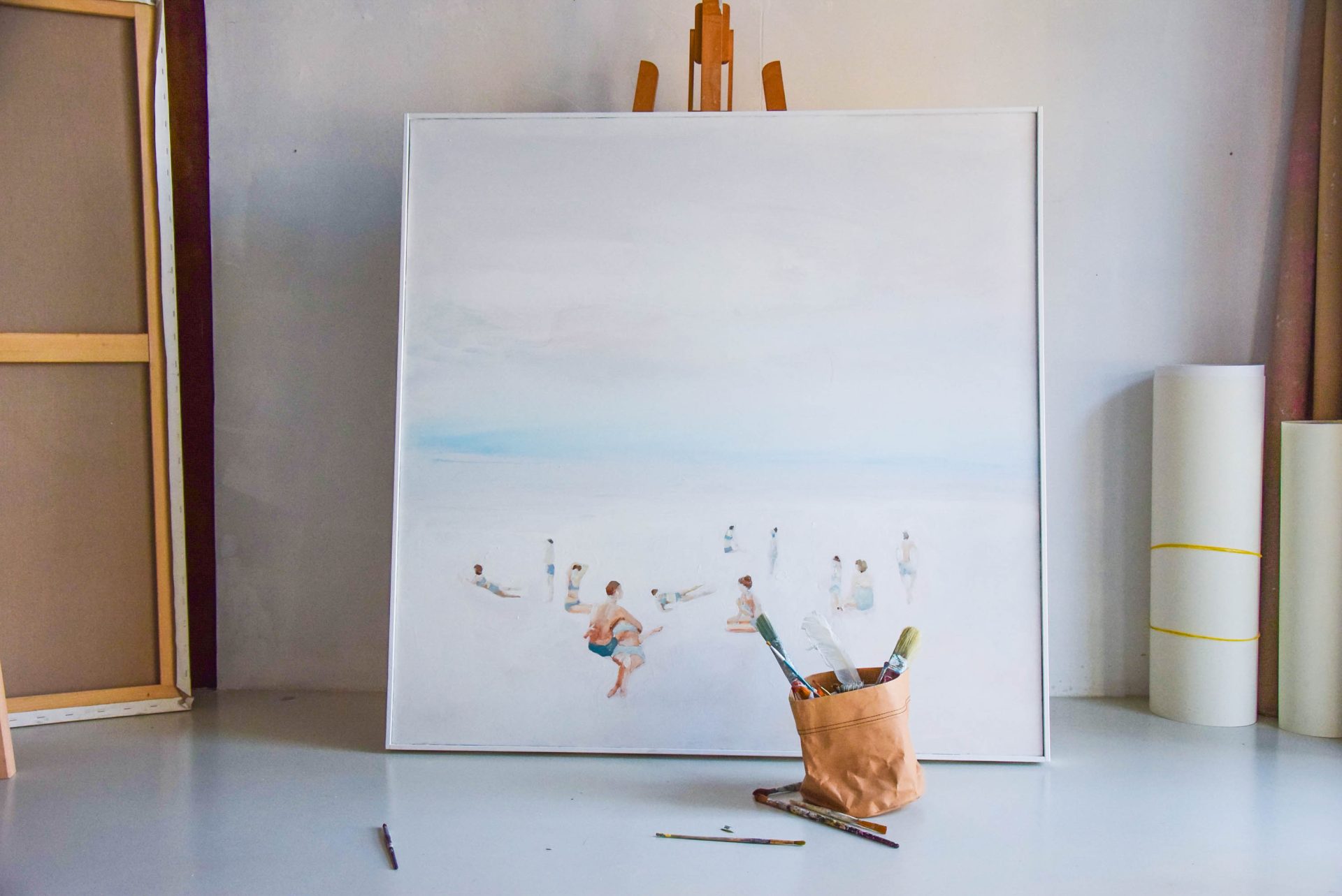 Ekspozitë në ObserverKult: Alketa Bercaj Delishaj, piktore (Foto ...