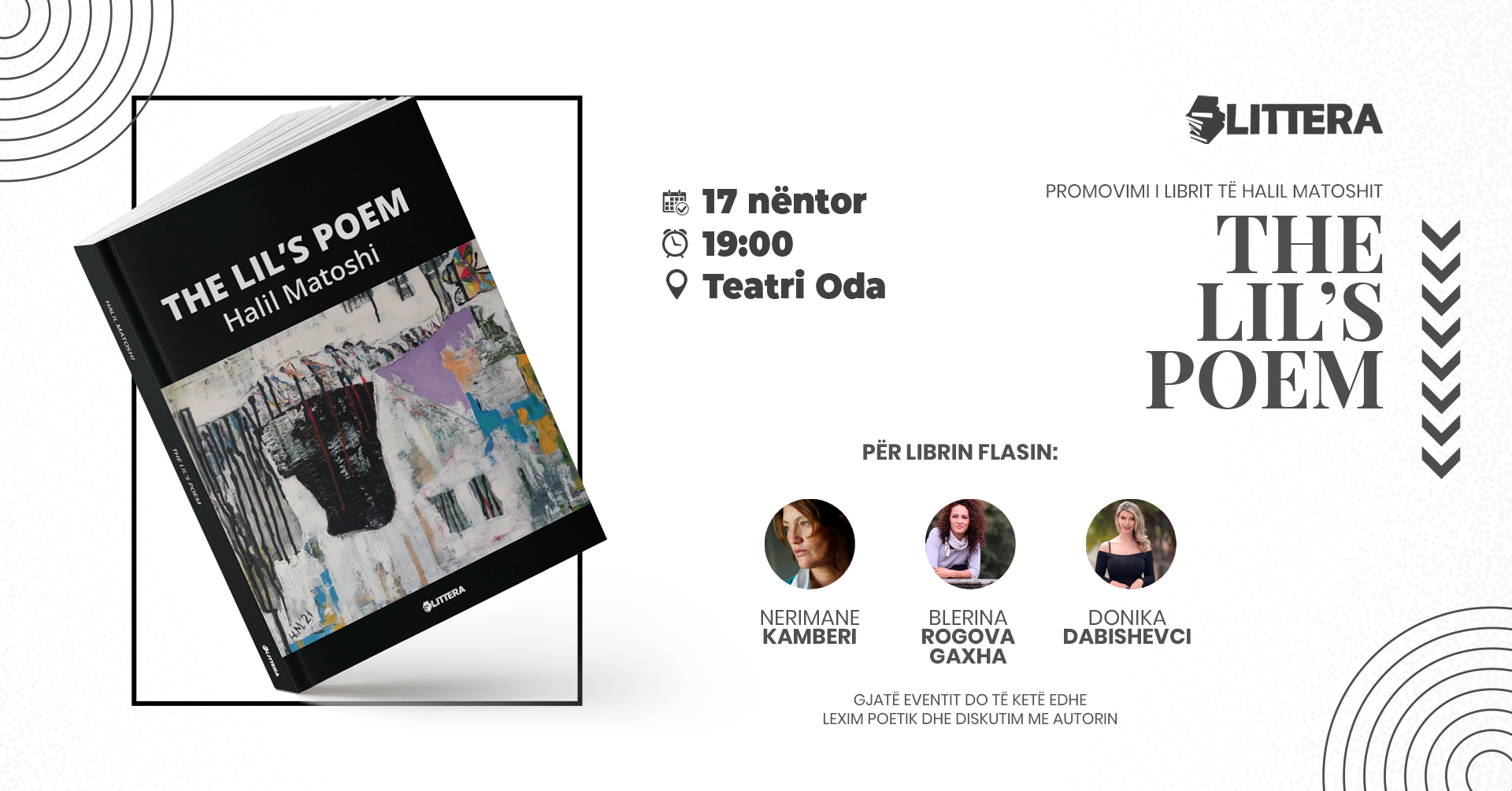 Të premten promovohet libri "The Lil's Poem" i Halil Matoshit - ObserverKult