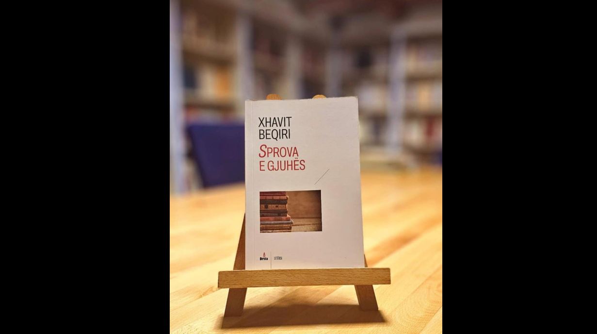 "Sprova e gjuhës", libri i ri i Xhavit Beqirit - ObserverKult